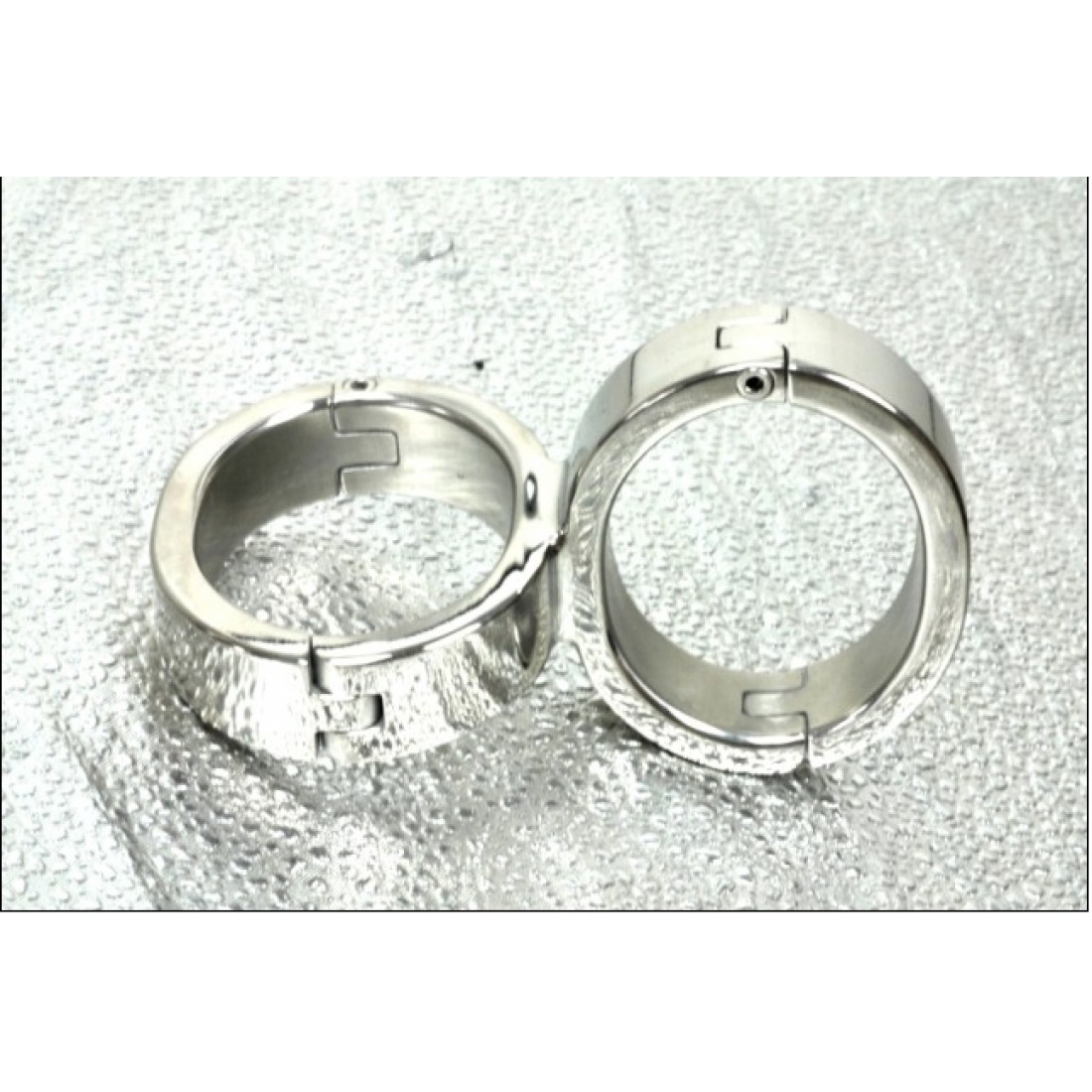 Stainless Steel Wrist Cuffs (Small)